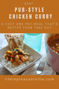 Pub Style Chicken Curry – Irish & British Pub Favourite