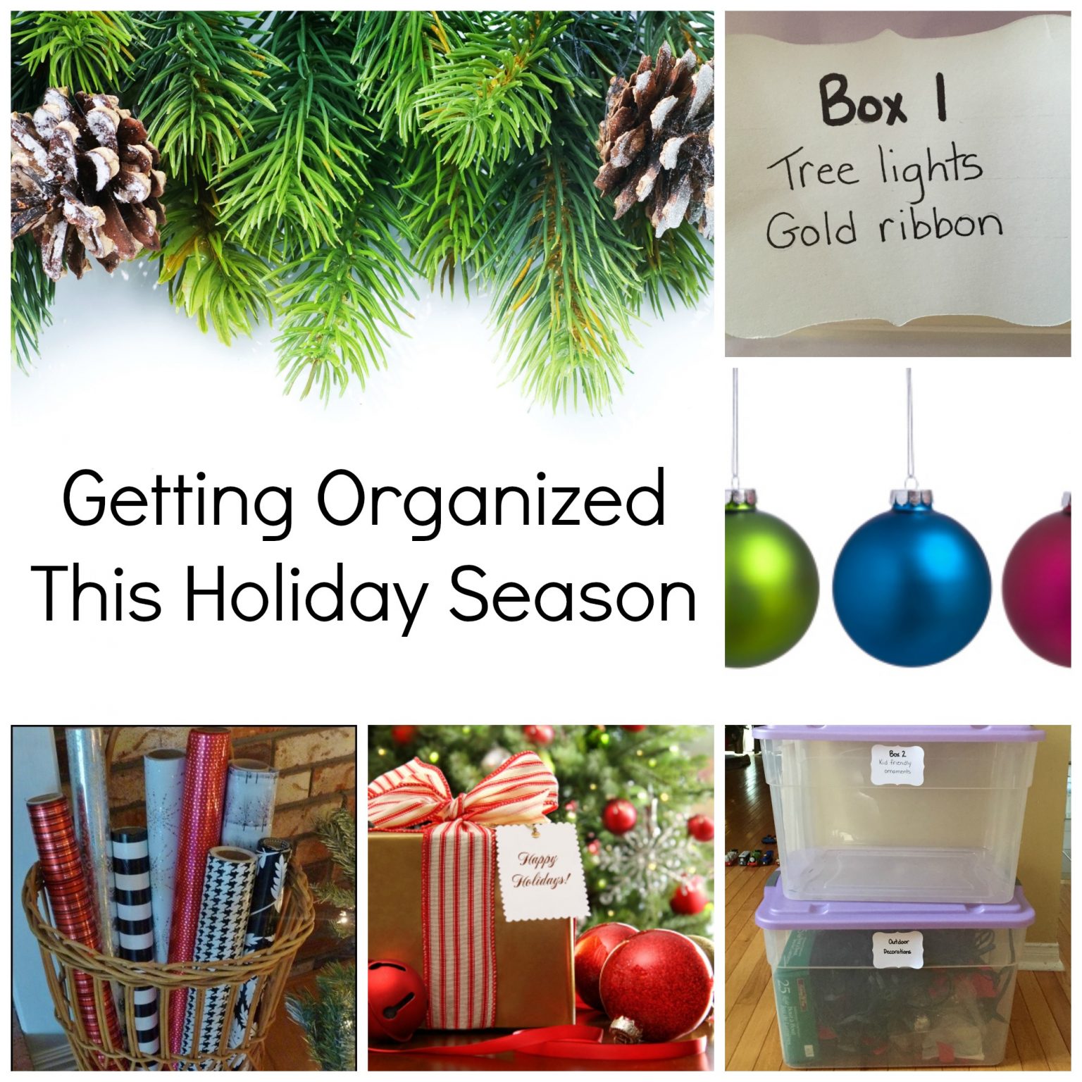 How to Get Organized for Christmas